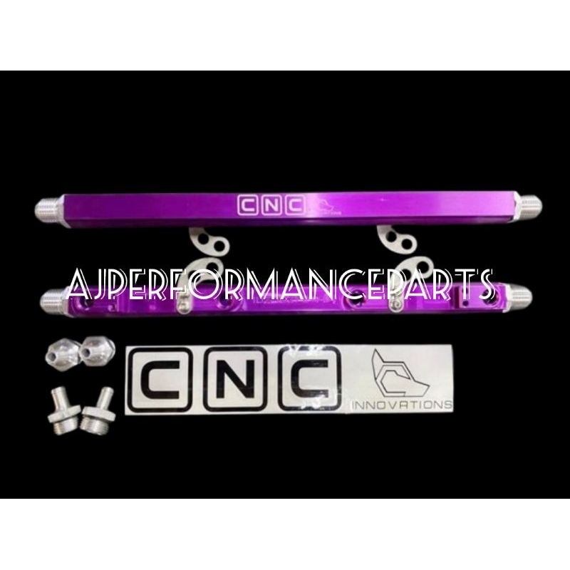 TOYOTA LEXUS 1UZ 1UZFE V8 CNC INNOVATIONS BILLET FUEL RAIL KIT ANODIZED ...