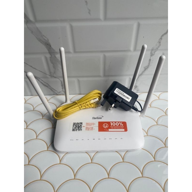 **USED** FIBERHOME WiFi 6 AX1800 Wireless Router SR1041Y Easy Mesh Dual ...