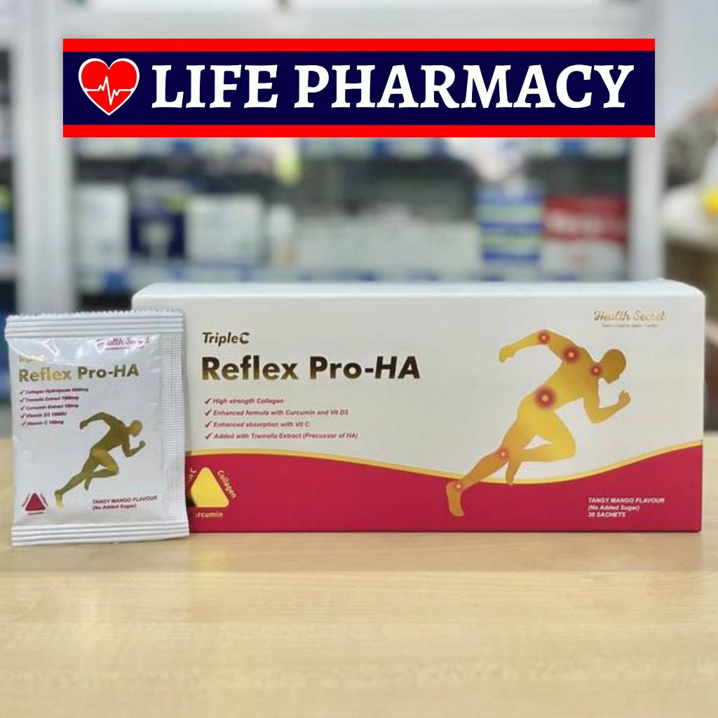 HEALTHSECRET Reflex Pro HA 6000mg Collagen For Joint Health [KKM, No ...