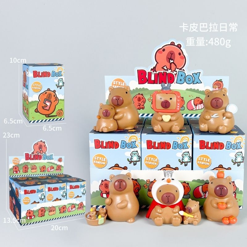 🔥Ready Stock🔥Capybara Blind Box 卡皮巴拉盲盒 Surprise Box Gift for Kids ...