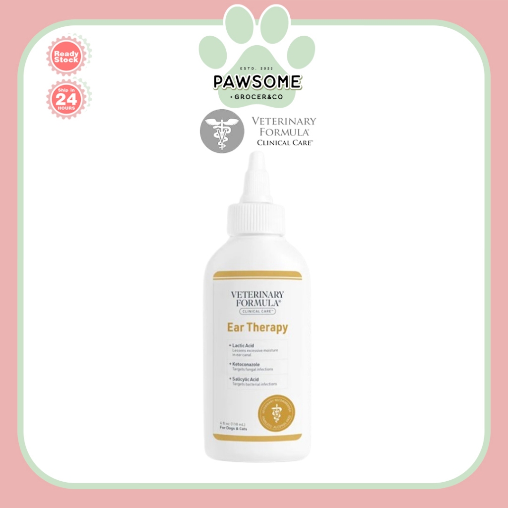 SYNERGYLABS Veterinary Formula Clinical Care Ear Therapy For Dog & Cats ...