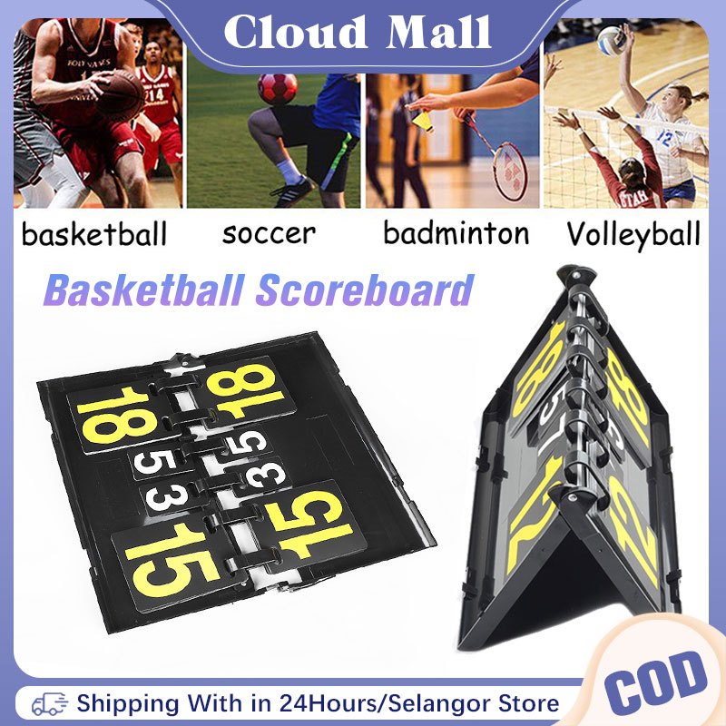 Portable Basketball Scoreboard Score Tablet For Tennis Volleyball ...