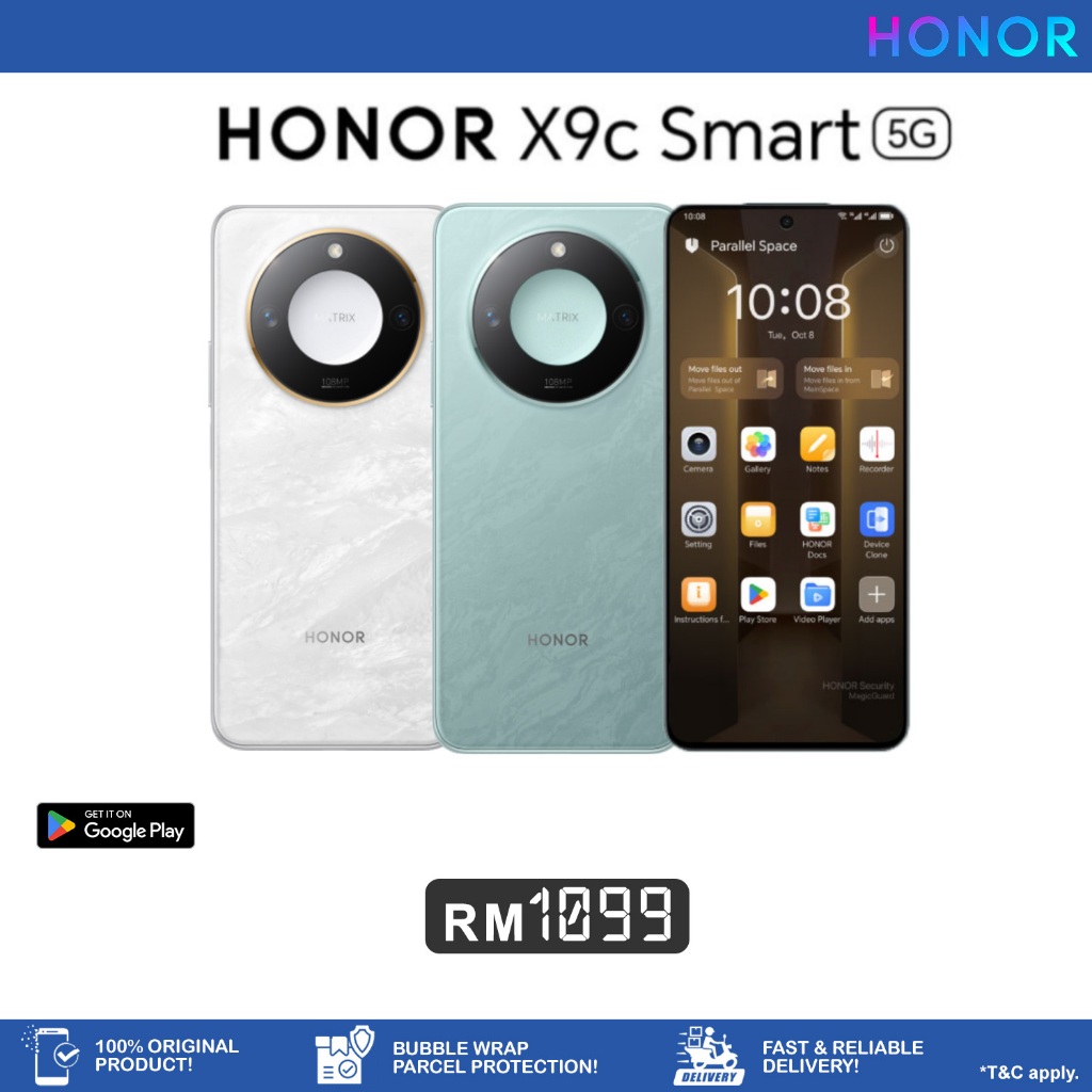 HONOR X9c Smart 5G 16(8+8)GB+256GB | Ultra-tough TFT LCD Display | 2 ...