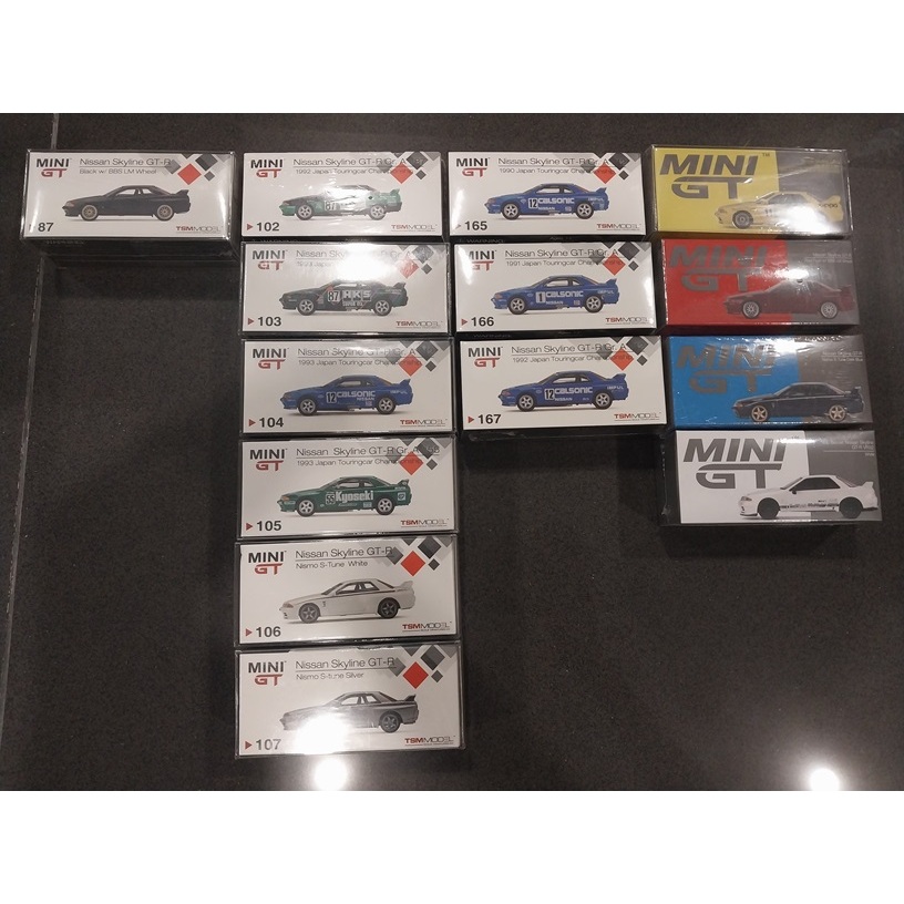 Mini GT 1/64 Nissan Skyline R32 GTR Nismo Gr A BBS Top Secret | Shopee ...