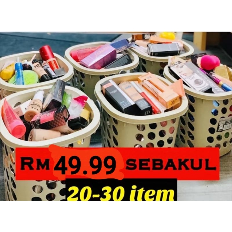Sebakul Mekap Rawak | Set Mekap Berbaloi-baloi | Pelbagai Jenis ...