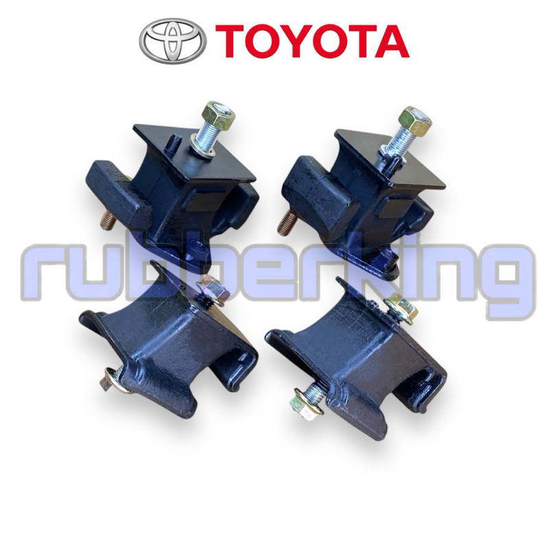 (4PCS) TOYOTA ESTIMA PREVIA TCR10 TCR11 TCR20 TCR21 ENGINE MOUNTING SET ...