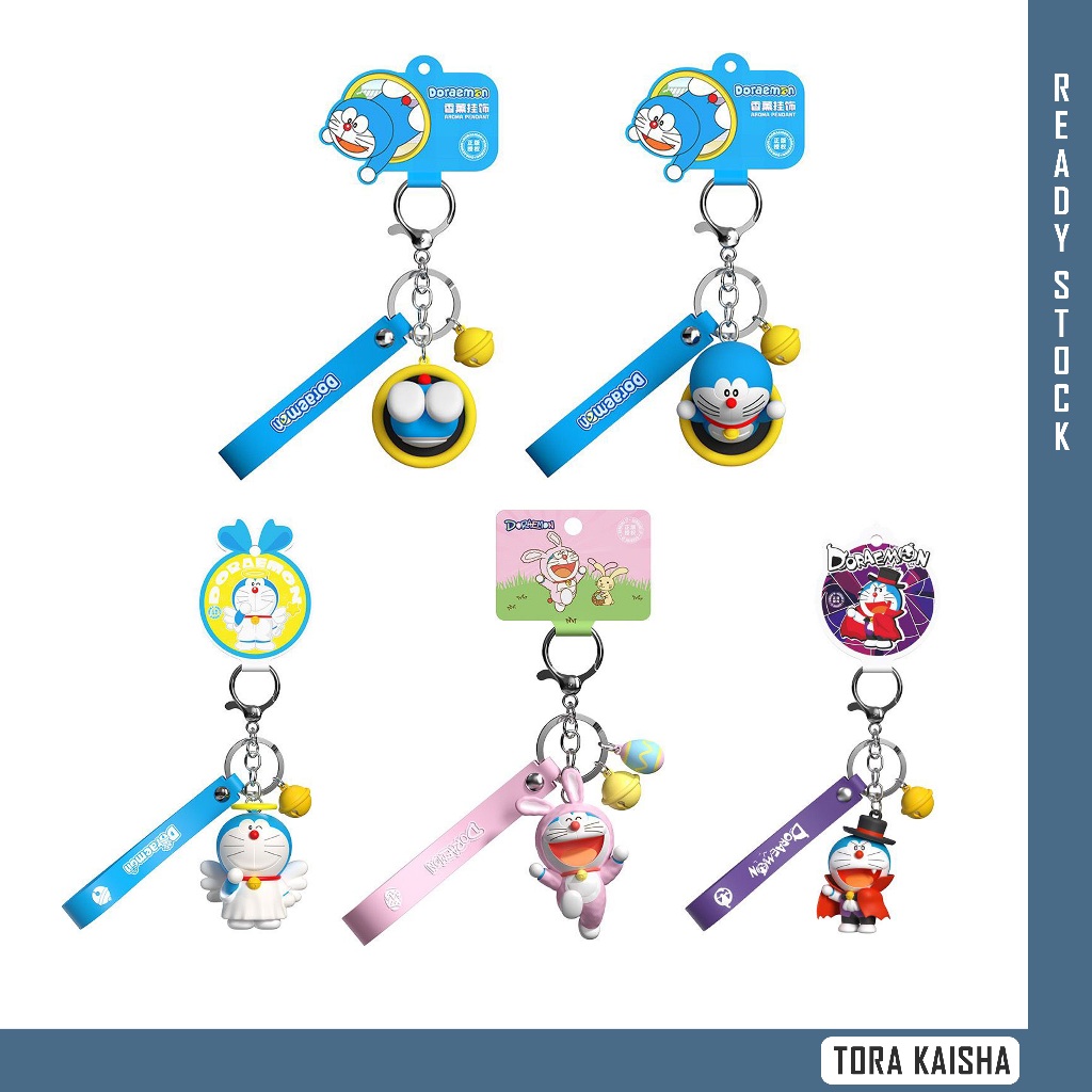 [TORA KAISHA] Authentic Doraemon Keychain Figure Toy | Shopee Malaysia