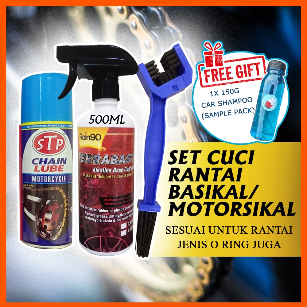 Chain Spray Motorcycle Spray Rantai Motosikal Bike Chain Degreaser ...