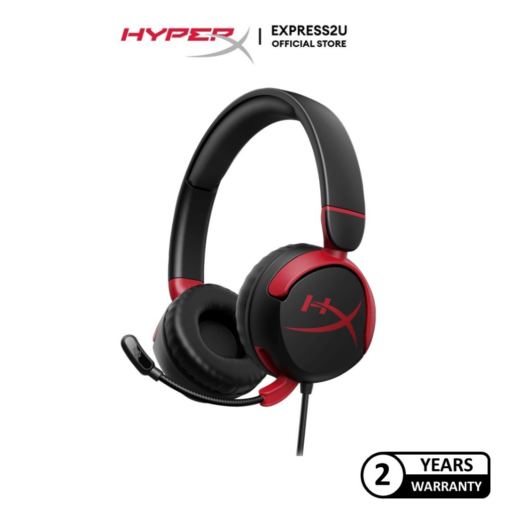 HYPERX CLOUD MINI WIRED GAMING HEADSET (BLACK/LAVENDER/MULTI-COLOR) | Shopee Malaysia