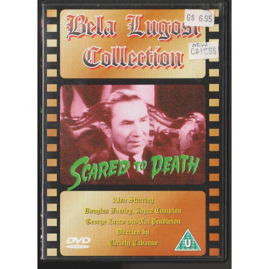 DVD SCARED TO DEATH ( USED DVD ) | Shopee Malaysia