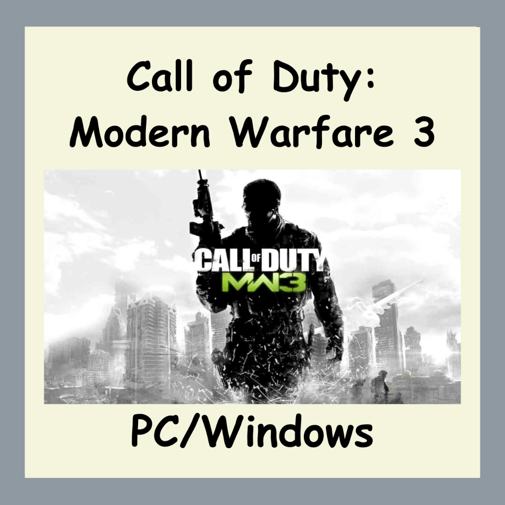 [PC Game] Call of Duty: Modern Warfare 3 (Include ALL DLC) PC Digital ...