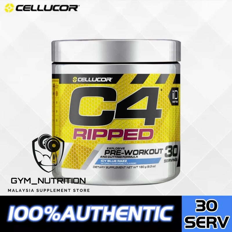 Cellucor C4 Ripped Pre-Workout (30Servings) | Energy Supplement,Pre ...