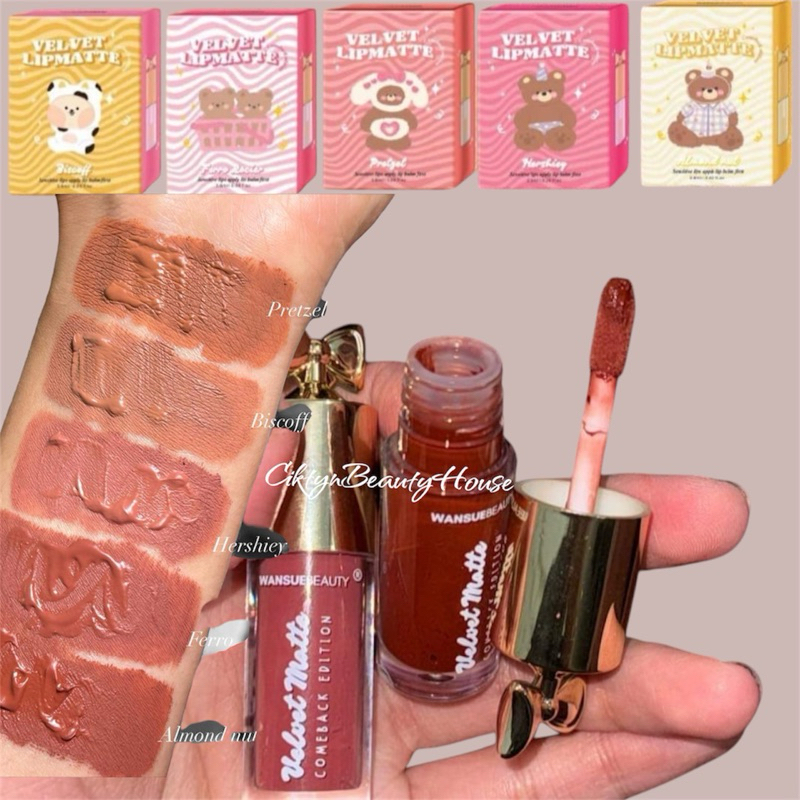 WANSUE LIPMATTE CREAMY MATTE EDITION | Shopee Malaysia