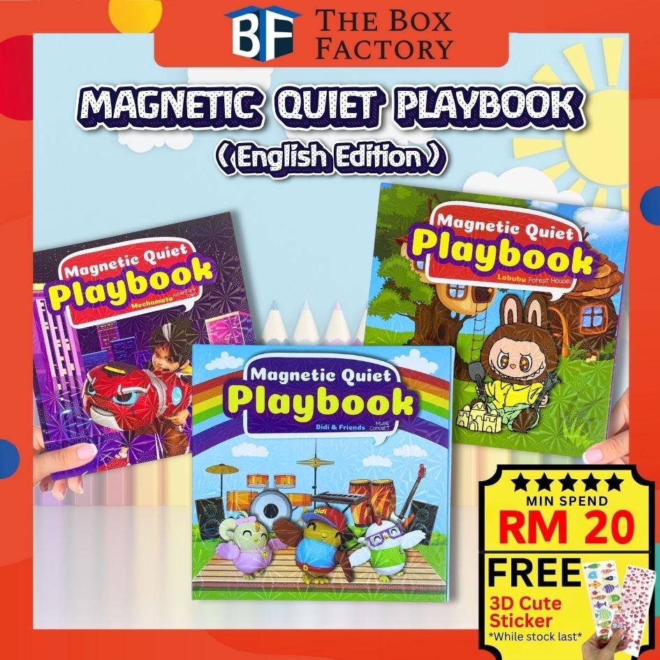 TBF DIY Cocomelon Labubu Magnetic Quiet Book English Book Children Toy ...