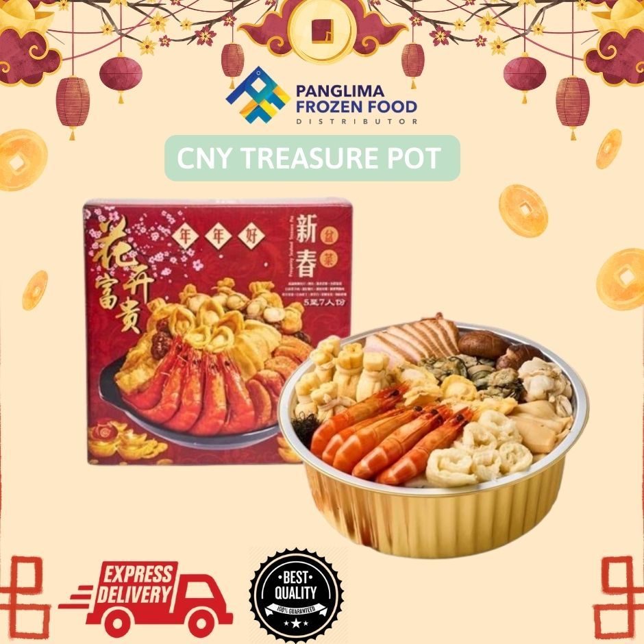 【热卖中】新年盆菜 5-7人份 【送礼佳品】(RED BOX) KLANG VALLEY | Shopee Malaysia