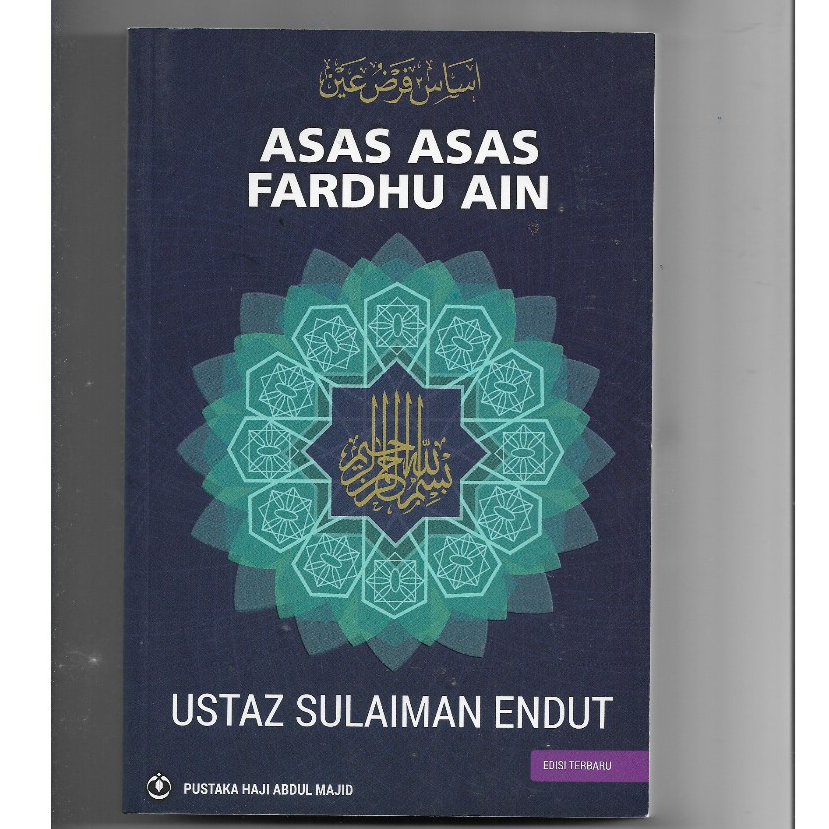 BUKU ASAS-ASAS FARDHU AIN (UST SULAIMAN ENDUT) | Shopee Malaysia