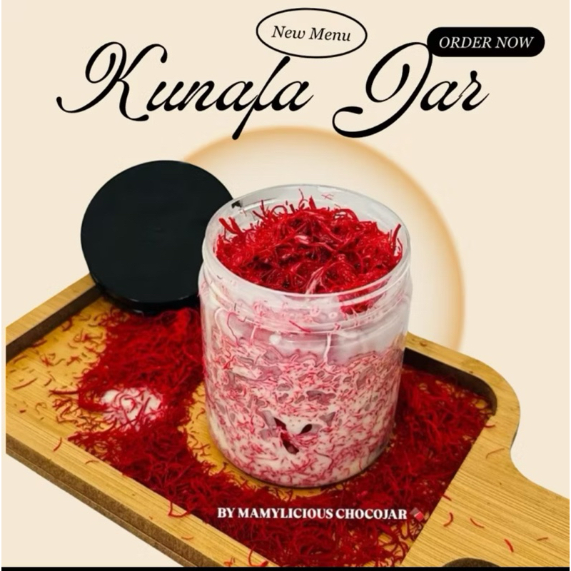 KUNAFA JAR RED VELVET PREMIUM CRISPY SEDAP MESTI REPEAT | Shopee Malaysia