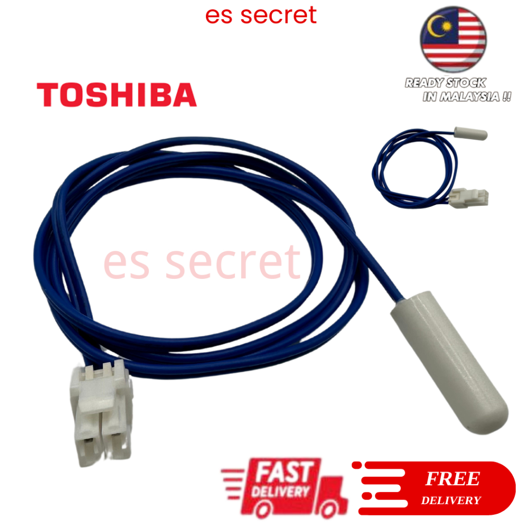 Toshiba Fridge Refrigerator Freezer Defrost Sensor / Thermostat Sensor Peti Sejuk / Sensor Peti ...