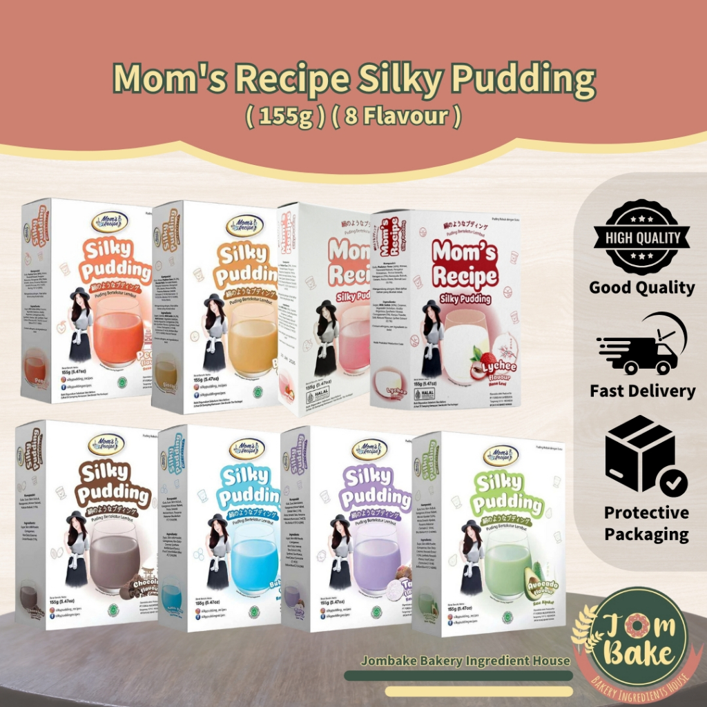 Mom's Recipe Silky Pudding [ 155g ] [ 8 Flavour ] | Shopee Malaysia