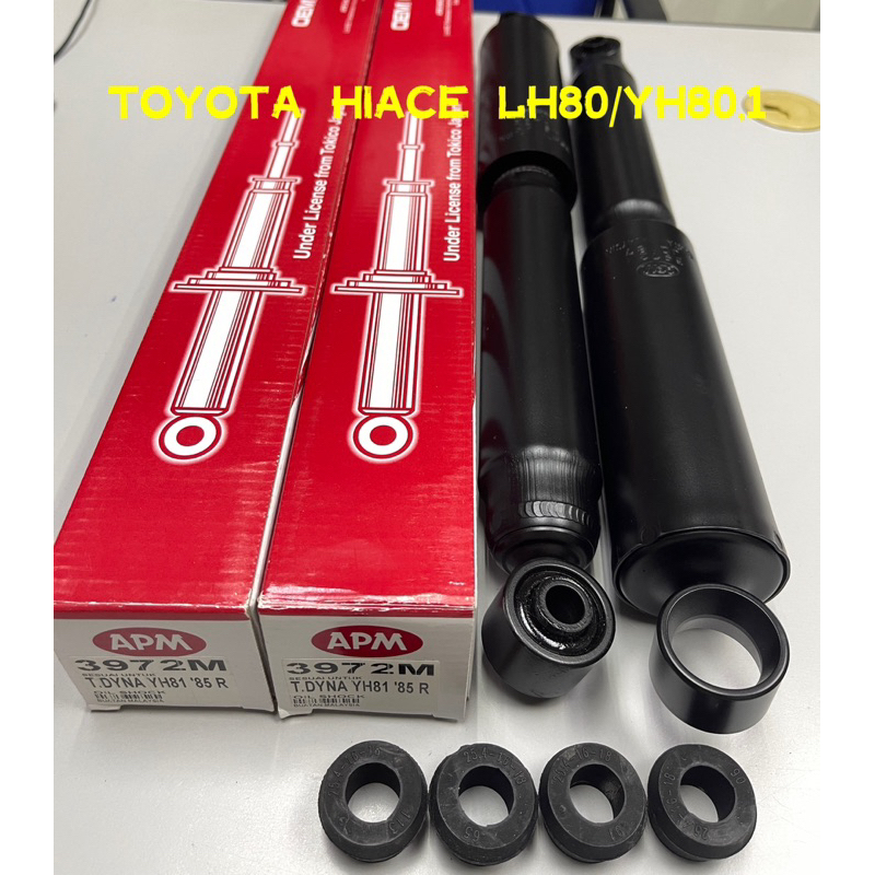 APM Toyota Hiace YH80,81 LH80 oil shock absorber rear set(2pcs ...
