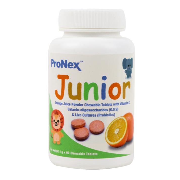 Pronex Junior Chewable Vitamin C with Probiotic (60 tablets) | Shopee ...