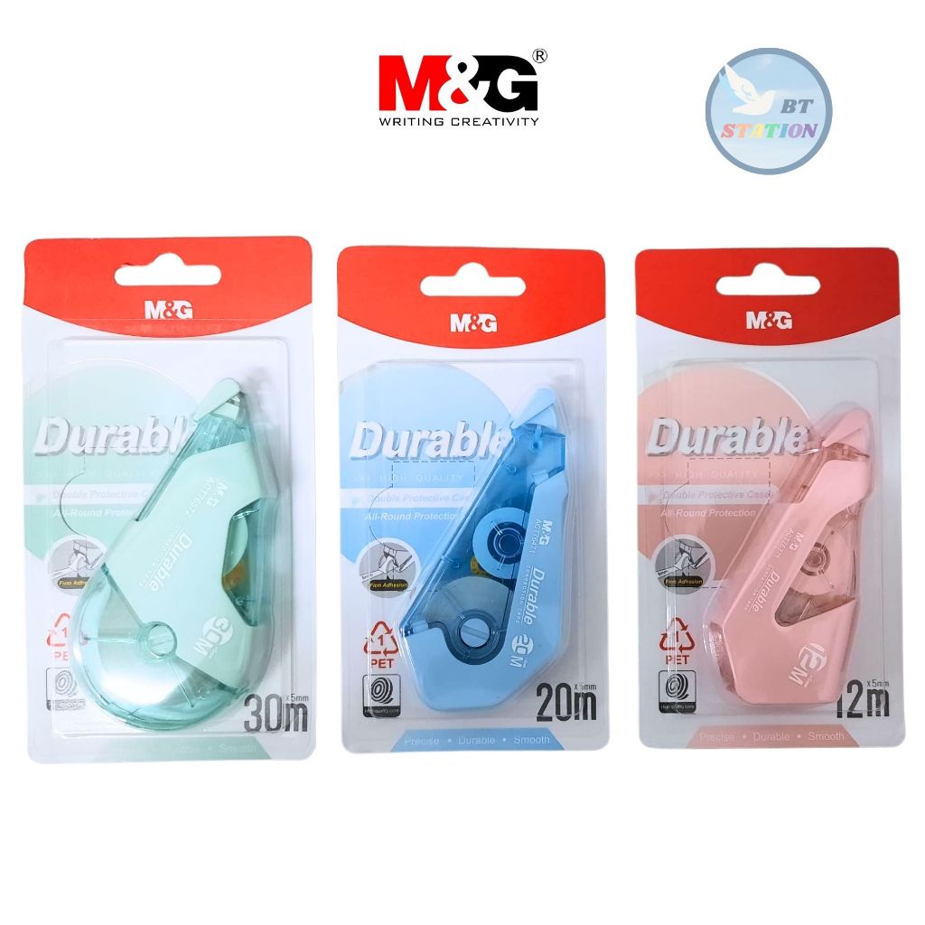 M&G Correction Tape Durable 12Mx5mm / 20Mx5mm / 30Mx5mm | Shopee Malaysia