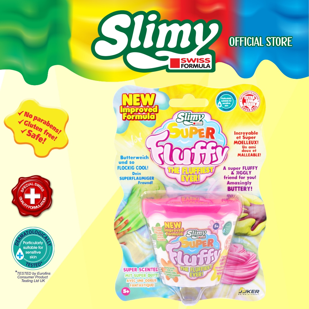 Slimy Super Fluffy Slime Assortment Pack - Assorted Color Design 33451 ...