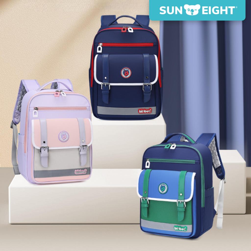 Sun Eight x Binbes Smartz Ergonomic Spine Protection Primary School Bag ...