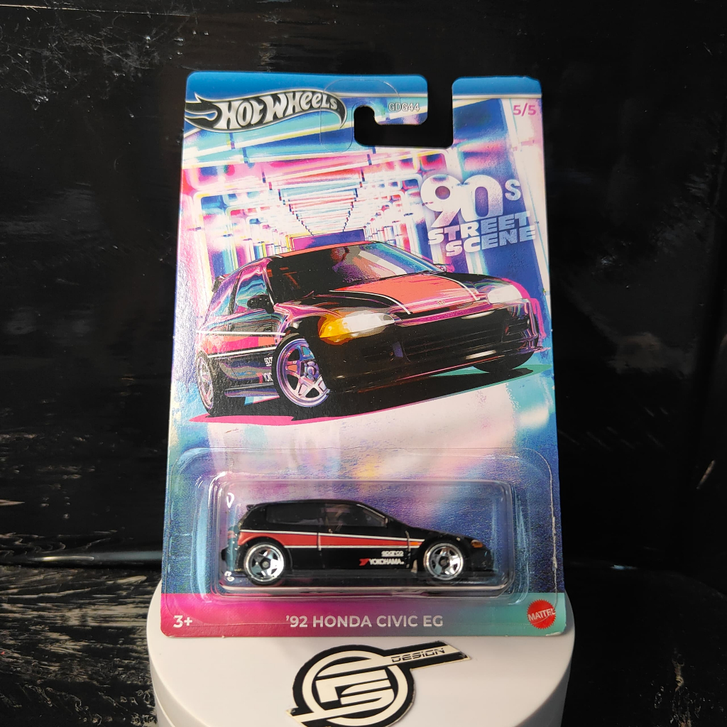 Hot Wheels 2024 Themed Series 90s Street Scene JDM - '92 Honda Civic EG ...