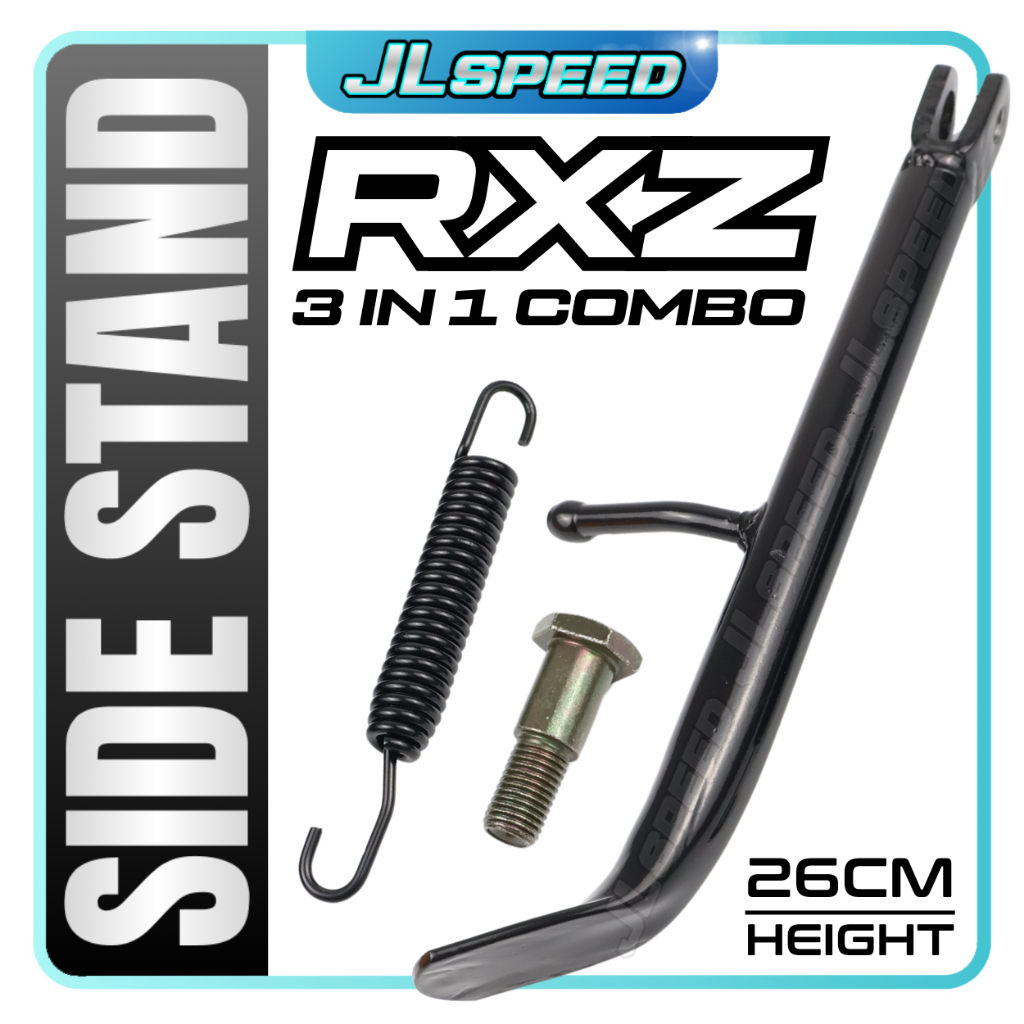 YAMAHA RXZ Side Stand Tongkat Tepi Besi Side Stand Spring 26cm RXZ 135 ...