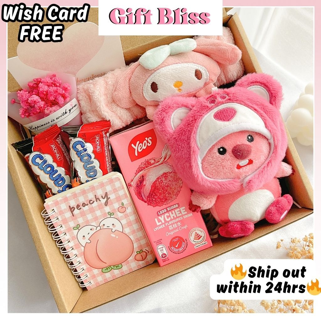 Cute Gift Set For Girl, Bestie, Girlfriend | Kotak Hadiah Untuk Kawan ...