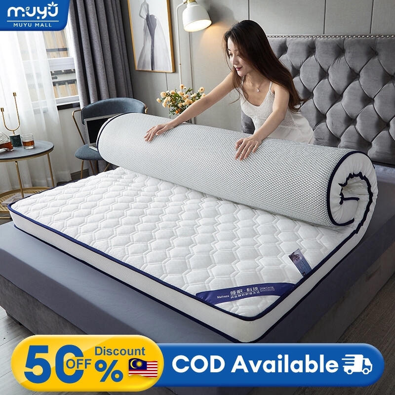 𝐌𝐔𝐘𝐔【Ready Stock】10CM Latex Tilam Single/ Queen/King Tatami Foldable ...