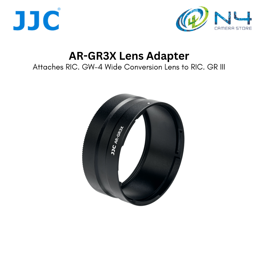 JJC Filter Adapter Tube Metal Filter Adapter Ring for Ricoh GR3 GR3x GR ...