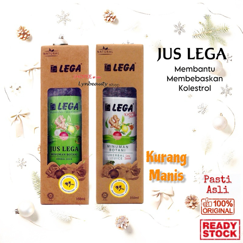 JUS LEGA / KURANG MANIS ORIGINAL HQ PRODUCT 350ML | Shopee Malaysia