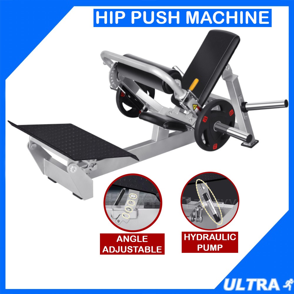 Commercial Glute Drive Machine Hip Thrust Gym Equipment Glute Bridge ...