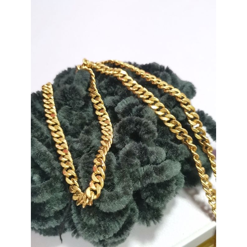 EMAS TULEN 916 RANTAI LEHER (USED) | Shopee Malaysia