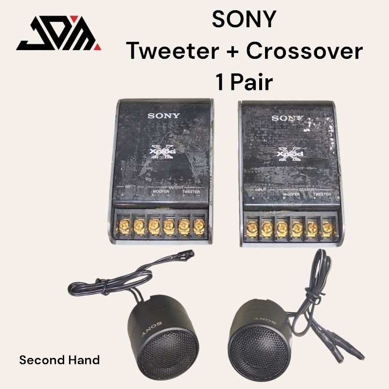 Car Audio Tweeter + Crossover 1 Pair | Second Hand 🔥 READY STOCK 🔥 ...
