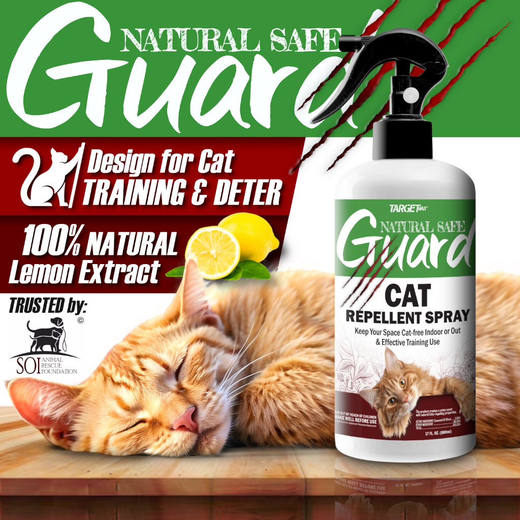 TARGET MAX 【Lemon Extract】 Cat Repellent Penghalau Kucing Berak Merata ...