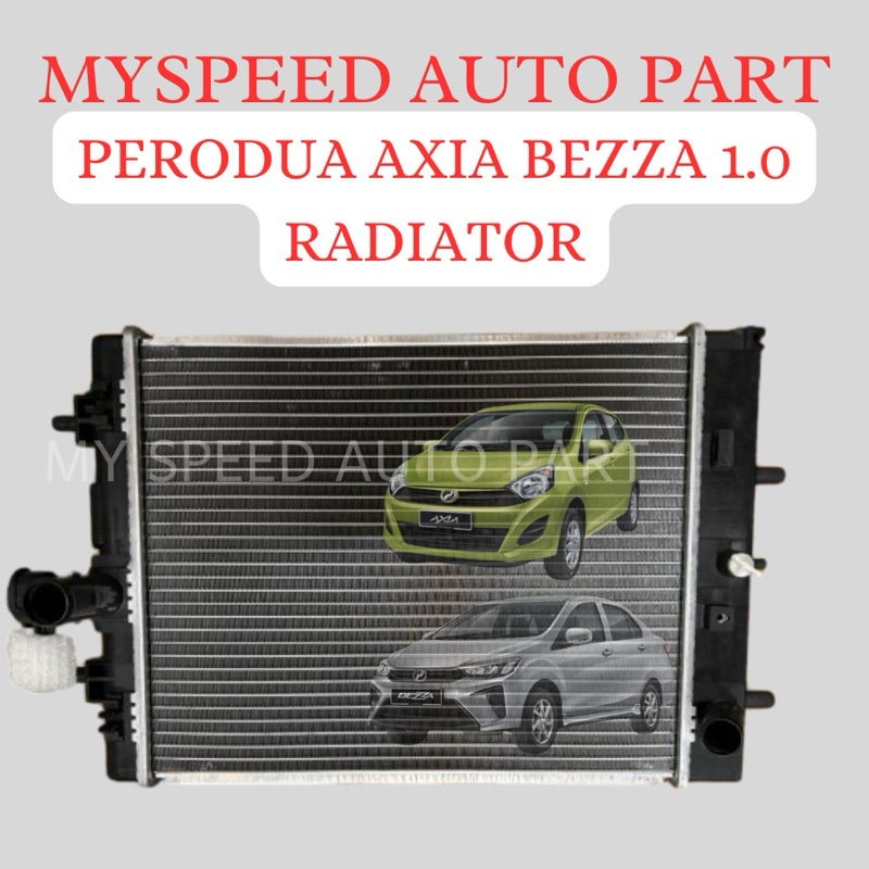 [DOUBLE LAYER] PERODUA AXIA/BEZZA 1.0 RADIATOR TANGKI AIR HIGH QUALITY ...