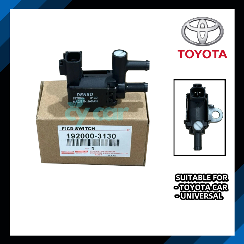 TOYOTA 3130 FICD SWITCH / FICD SOLENOID VACCUM VALVE 192000-3130 ...
