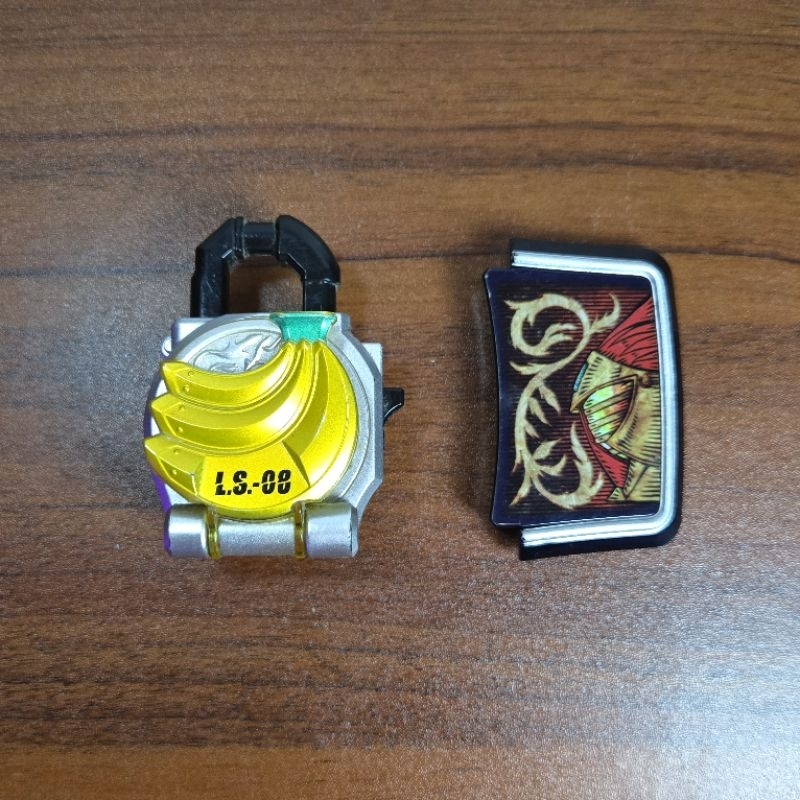 USED DX Baron Banana Lockseed Lock Seed + Baron Faceplate Face Plate ...