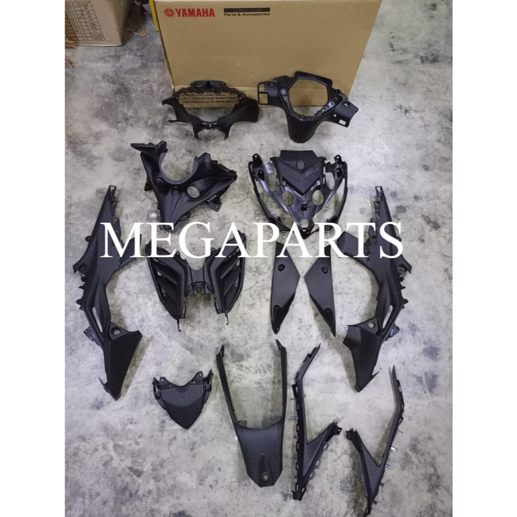 LC135 FI V8 INNER BODY COVER SET BDK-F8400-00 100% ORIGINAL HONG LEONG ...