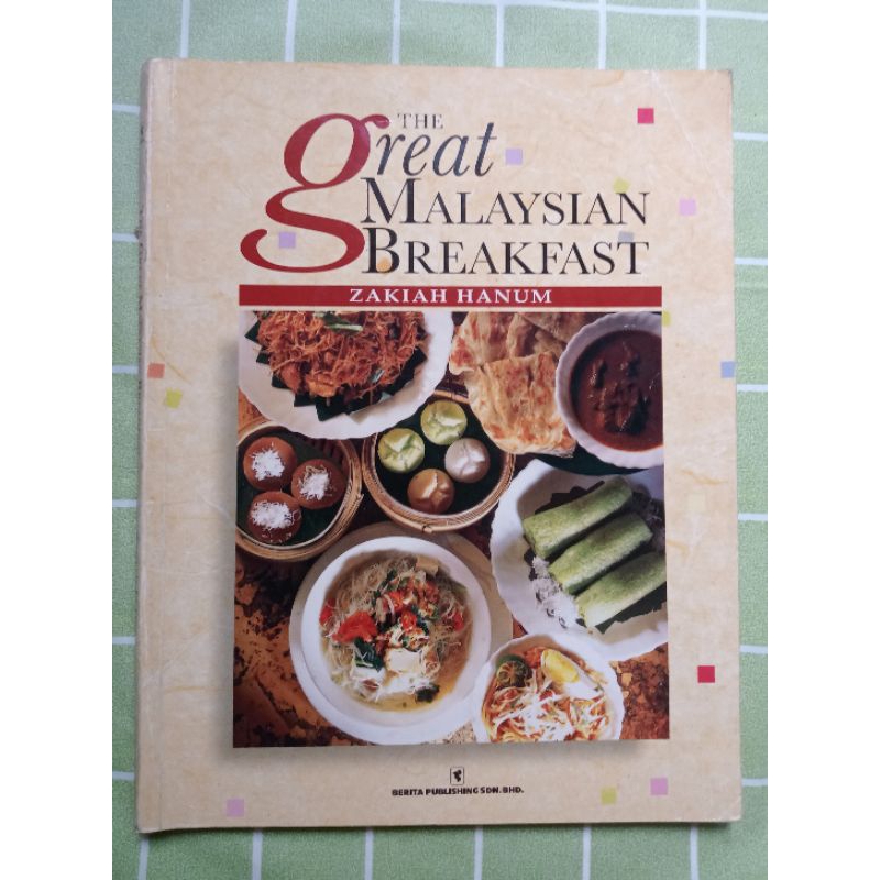 preloved THE GREAT MALAYSIAN BREAKFAST zakiah hanum | Shopee Malaysia