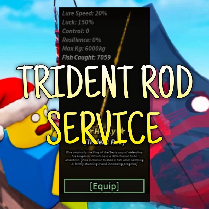 Fisch Trident Rod Service 🦈 | Shopee Malaysia