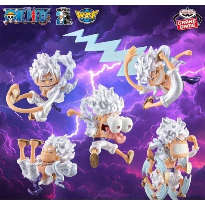 ONE PIECE WCF WORLD COLLECTABLE FIGURE MONKEY D LUFFY SPECIAL GEAR 5 ...