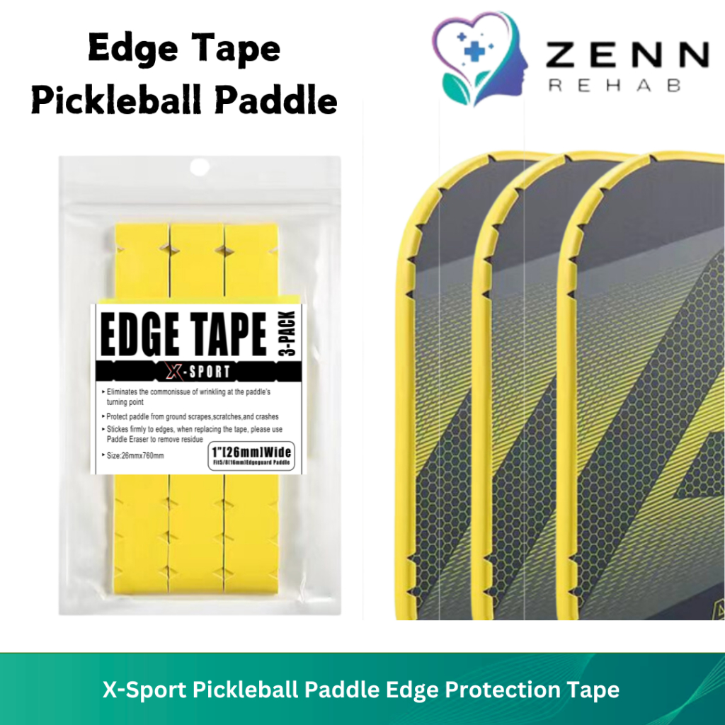 X-Sport Pickleball Paddle Edge Protection Tape for 16mm Paddle / Edge ...