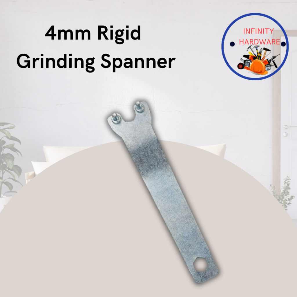 4mm Rigid Grinding Spanner / Grinder Opener (Silver) | Shopee Malaysia