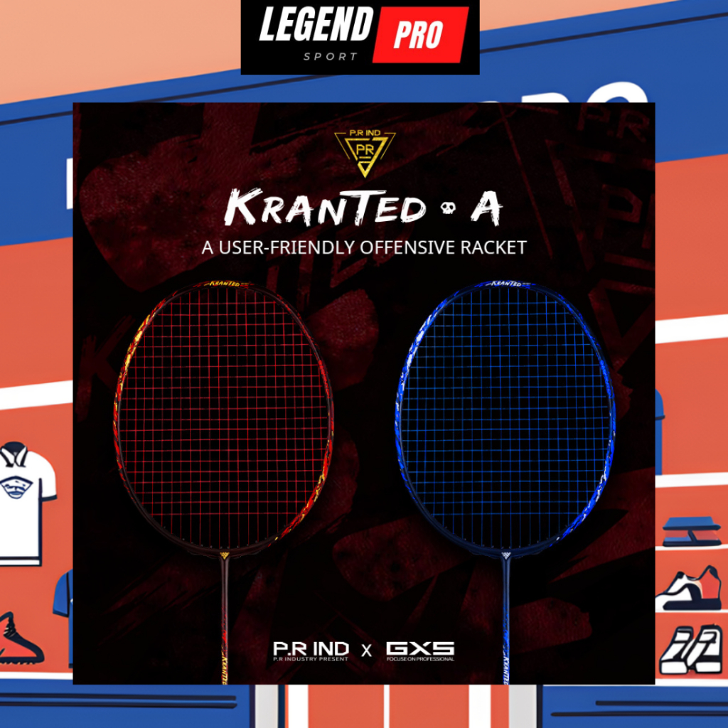 💥💥P.R IND KRANTED-A BADMINTON RACQUET (PURUI/PRIND)💥（Ready Stok）💥浦锐 狂徒A ...
