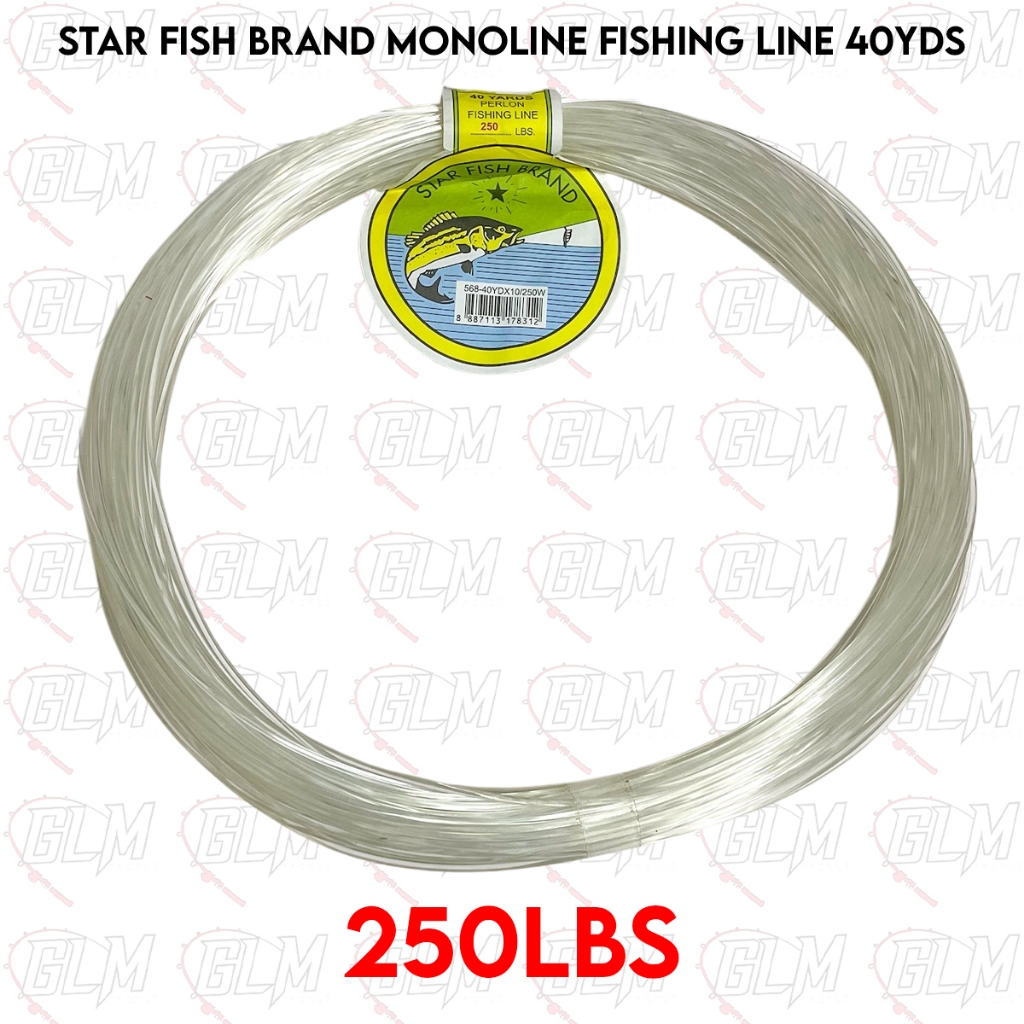 STARFISH LEADER 250LB TALI TANGSI CAP IKAN KUNING 40YDS ( 36M ...