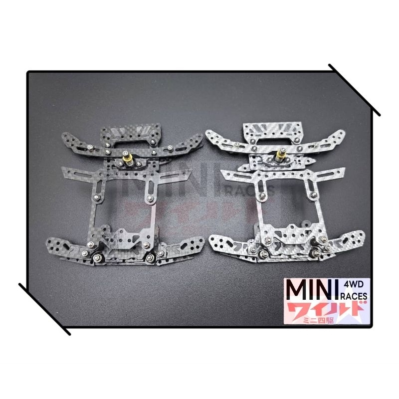 Mini 4wd semitech Cnc Hg carbon system (MSL & MS Chassis) | Shopee Malaysia